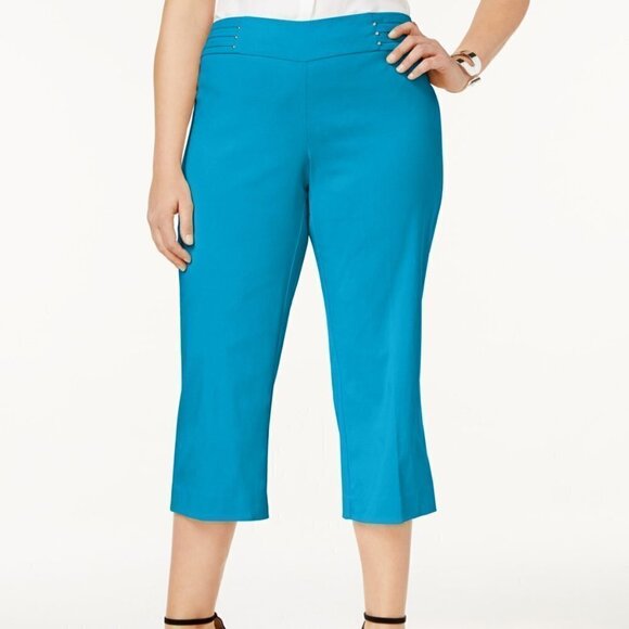 JM Collection | Pants & Jumpsuits | Jm Collection Plus Size Tummy ...